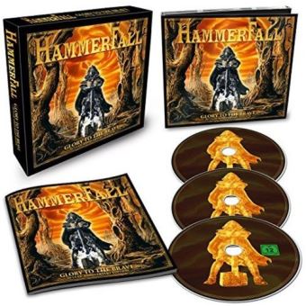 Glory To The Brave Anniversary Edition Inclus DVD - HammerFall - CD ...