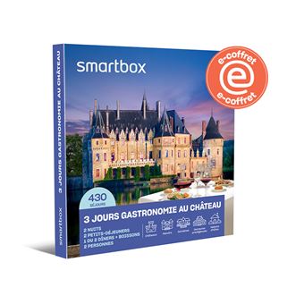 E-COFFRET SmartBox 3 jours gastro châteaux et belles demeures, Top Prix ...