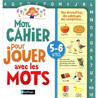 Cahier pr jouer av mots 5-6 an - broché - Christian Lamblin, Muriel ...