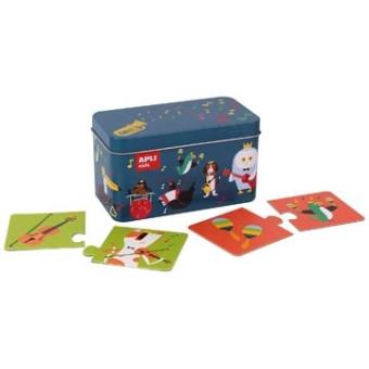 Puzzle 24 pièces Les instruments de musique Apli - Puzzle - Achat ...
