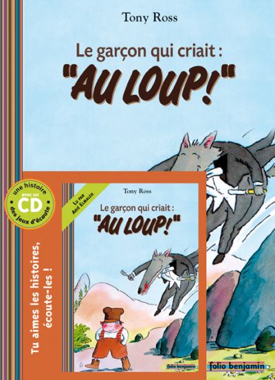 Le garcon qui criait au loup livr cd Livre avec un CD audio - Livre CD ...