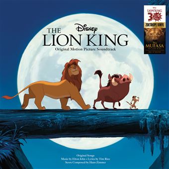 The Lion King Édition Limitée Vinyle Picture Disc Zoetrope : Vinyle ...