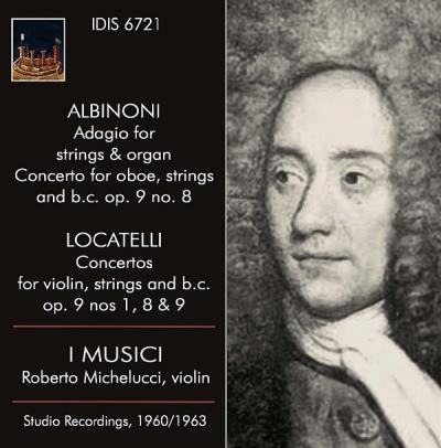 Adagio Concertos for Violin Opus 9 - Tomaso Albinoni - Pietro Locatelli ...