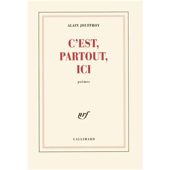 C'est, partout, ici (1955-2001) - broché - Alain Jouffroy - Achat Livre ...