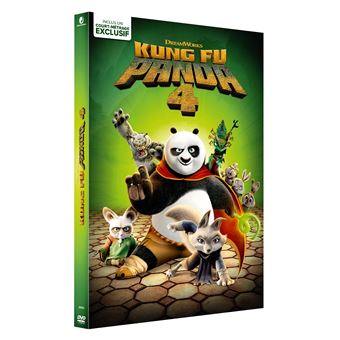 Kung Fu Panda Kung Fu Panda 4 DVD - DVD Zone 2 - Mike Mitchell - Stephanie Stine - Manu Payet ...