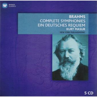 Symphonies Ouvertures Requiem allemand Coffret - Johannes Brahms - CD album - Achat & prix | fnac