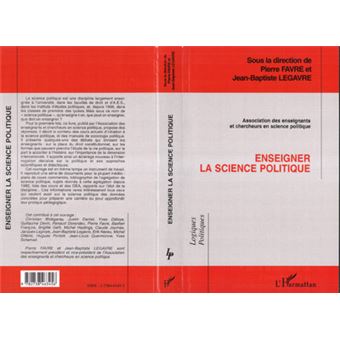 Enseigner la Science Politique - broché - Pierre Favre - Achat Livre | fnac