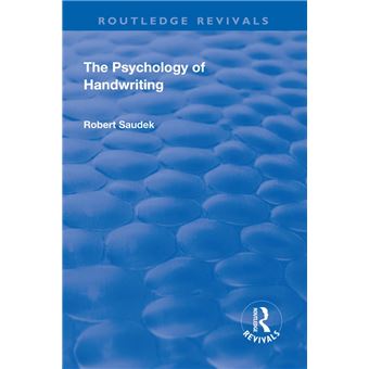 Revival: The Psychology of Handwriting (1925) - ebook (ePub) - Robert ...
