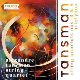 String Quartets 3 & 4 / Triptyque - Alexandre Tansman - CD album - Achat & prix | fnac