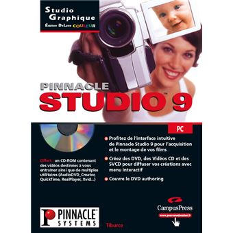 Pinnacle studio 9 couleur edition deluxe - Livre CD-ROM - Tiburce - Achat Livre | fnac