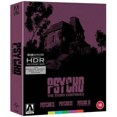 Psycho - The Story Continues : Psycho II, Psycho III, Psycho IV Blu-ray ...