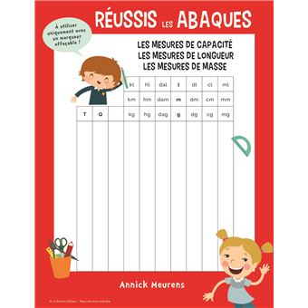Réussis les abaques - broché - Annick Meurens - Achat Livre | fnac