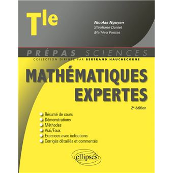 Mathématiques expertes - Terminale - nouveaux programmes - broché ...
