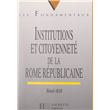 Institutions et citoyenneté de la Rome républicaine - ebook (ePub ...