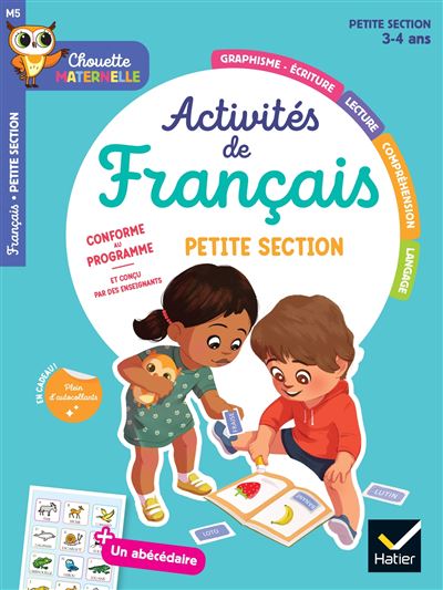 Chouette maternelle Activités de français Petite Section Cahier d ...