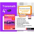 Transmath 4e - manuel numérique enrichi - clé USB - tarif non adoptant ...