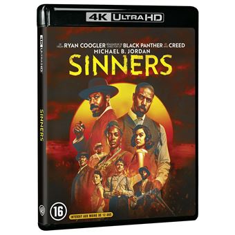 Sinners Blu-ray 4K Ultra HD - Ryan Coogler - Blu-ray 4K - Achat & prix | fnac