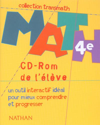 Transmath 4e cd-rom eleve - Livre CD-ROM - Collectif - Achat Livre | fnac