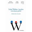 Léon Walras et l'équilibre économique général - broché - Collectif ...