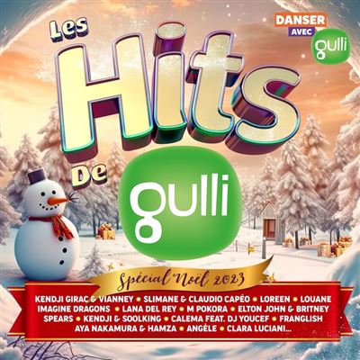 Les Hits de Gulli Spécial Noël 2023 Édition Limitée : CD album en ...