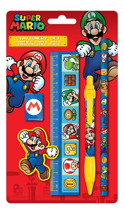 NINTENDO-STATIONERY SET-SUPER MARIO - Figurine de collection - Achat ...