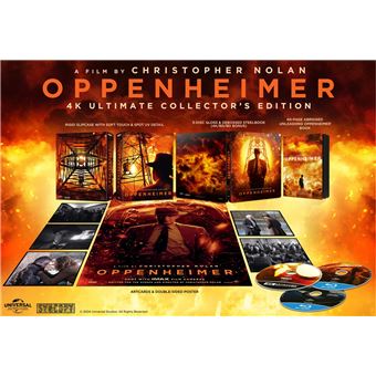 Oppenheimer Ultimate Collectors Edition Blu-ray 4K Ultra HD - Christopher Nolan - Blu-ray 4K ...