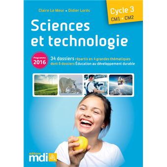 Sciences et technologies - Fichier CM 34 dossiers répartis en 4 grandes ...