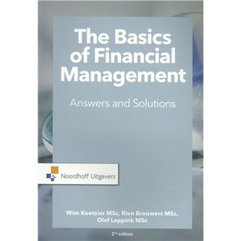 The Basics of financial management Answers and Solutions - broché - Wim ...