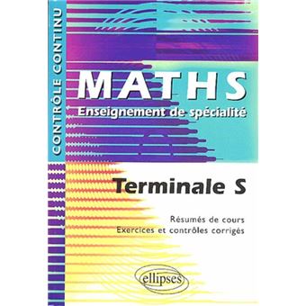 Mathématiques - Terminale S - Enseignement de spécialité - broché ...