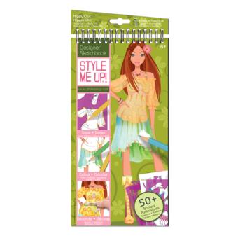 Style Me Up Carnet d'esquisse Tenues Hippie Chic - Autres jeux créatifs ...