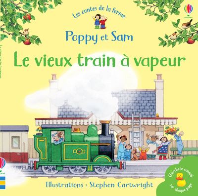 Poppy et Sam - mini livre - Le vieux train à vapeur - Poppy et Sam ...