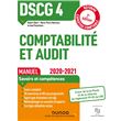 DSCG 4 Comptabilité et audit - Manuel - 2020-2021 Réforme Expertise ...
