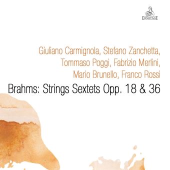 String Sextets Opus 18 And 36 - Johannes Brahms - Giuliano Carmignola - CD album - Achat & prix ...