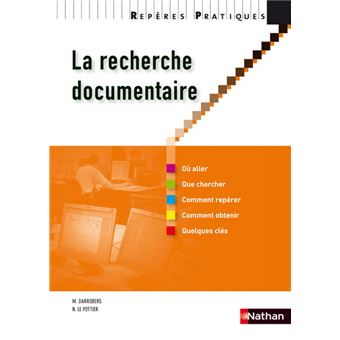 La recherche documentaire 2010 - reperes pratiques n25 - broché ...