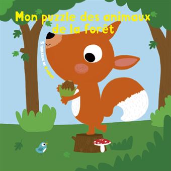 Puzzle animaux de la fôret - cartonné - Lorentz - Achat Livre | fnac