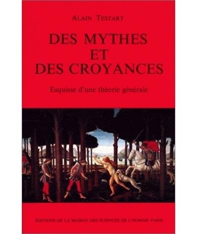 Des mythes et des croyances - esquisse d'une théorie générale - broché ...