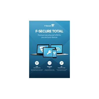 F-Secure TOTAL, Logiciel à télécharger, Top Prix | fnac