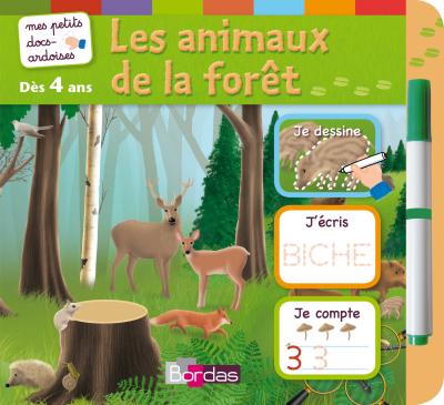Mes petits docs-ardoises les animaux de la foret - broché - Collectif ...