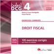 Dcg 4 -exercices corriges - droit fiscal - 6eme edition 104 exercices corriges pour reviser et s ...