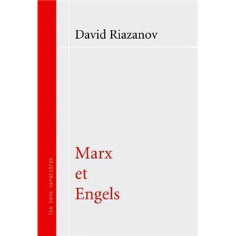 MARX ET ENGELS Conférences faites au cours de marxisme près l'Académie ...