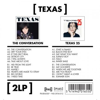 Conversation 25 - Texas - Vinyle album - Achat & prix | fnac