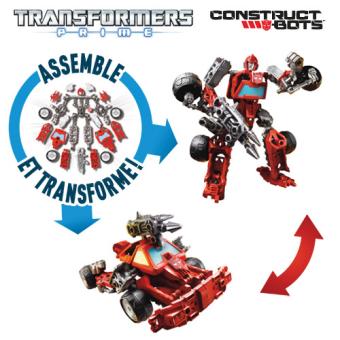Transformers Construct-A-Bots Scout Class Ironhide Hasbro - Autres jeux de construction - Achat ...