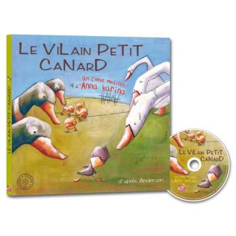 Le vilain petit canard Livre avec un CD audio - Livre CD - Collectif ...