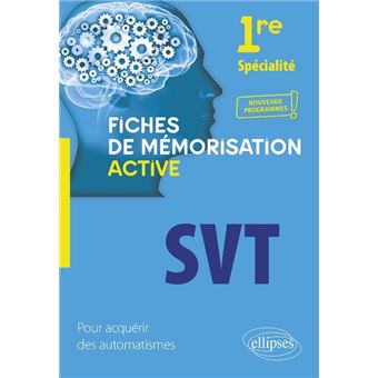 Spécialité SVT - Première - nouveaux programmes Nouveaux programmes ...