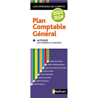 Plan comptable général 2023/2024 - broché - Jean-Luc Siegwart - Achat ...