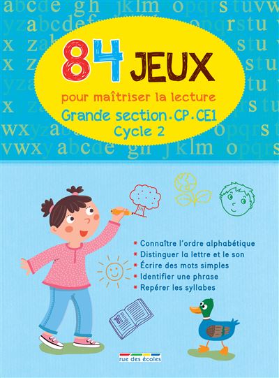 84 jeux pour maîtriser la lecture (cycle 2) GS/CP/CE1 - broché ...