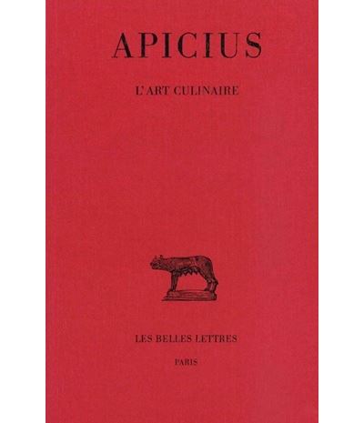 L'Art culinaire - relié - Apicius - Achat Livre | fnac