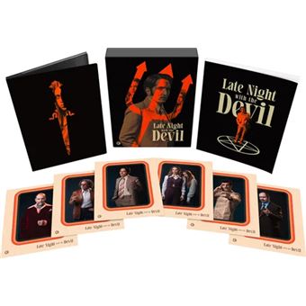 Late Night With The Devil Limited Edition Blu-ray 4K Ultra HD - Colin Cairnes, Cameron Cairnes ...