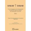 De Dakar à Dakar 25 ans d'engagement de la Francophonie au service des ...