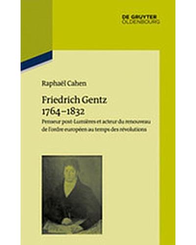 Friedrich Gentz - relié - Raphaël Cahen - Achat Livre | fnac